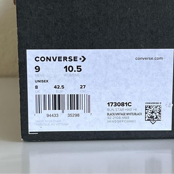 Converse | Shoes | Converse Run Star Hike Platform Leather Hi Top ...